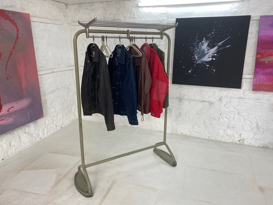 Mid-century Hall Stand Clothes Rail Original by R W Bamforth & Co ...