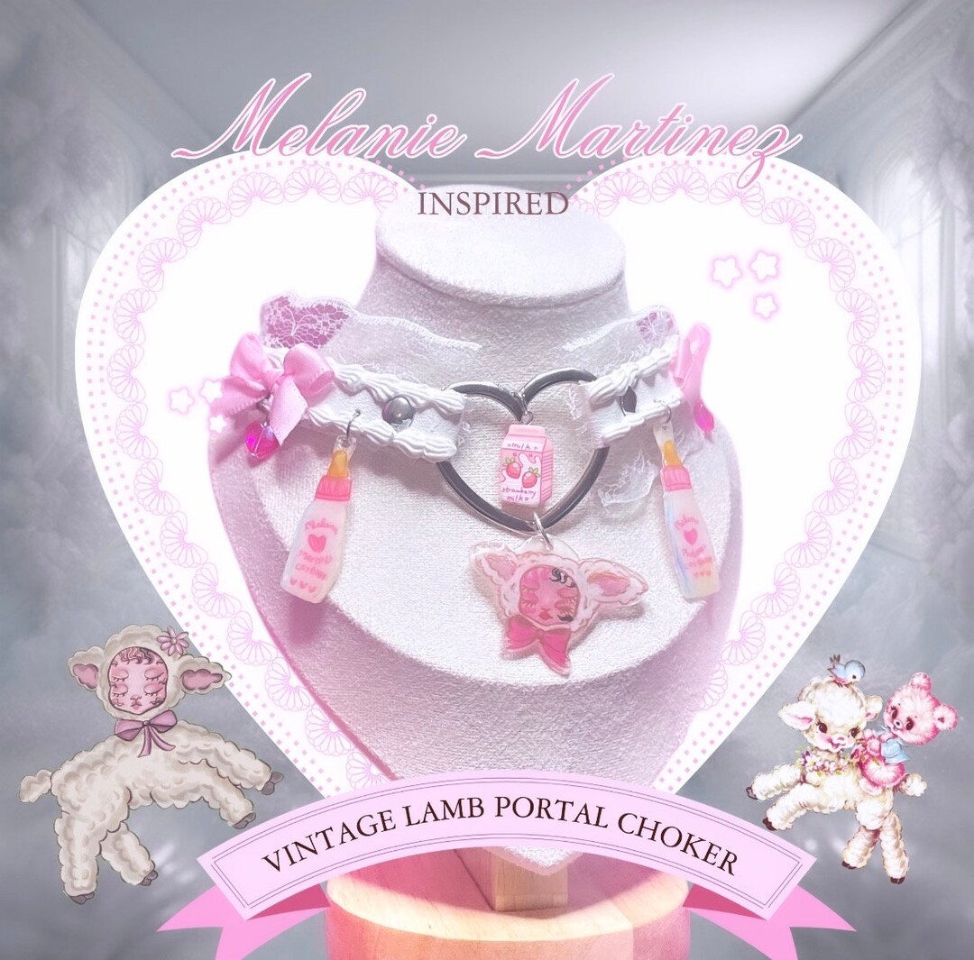 Choker Melanie Martinez Portals Vintage Lamb Crybaby Milk Perfume ...