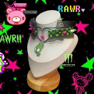 Invader Zim GIR Choker Scene - Etsy