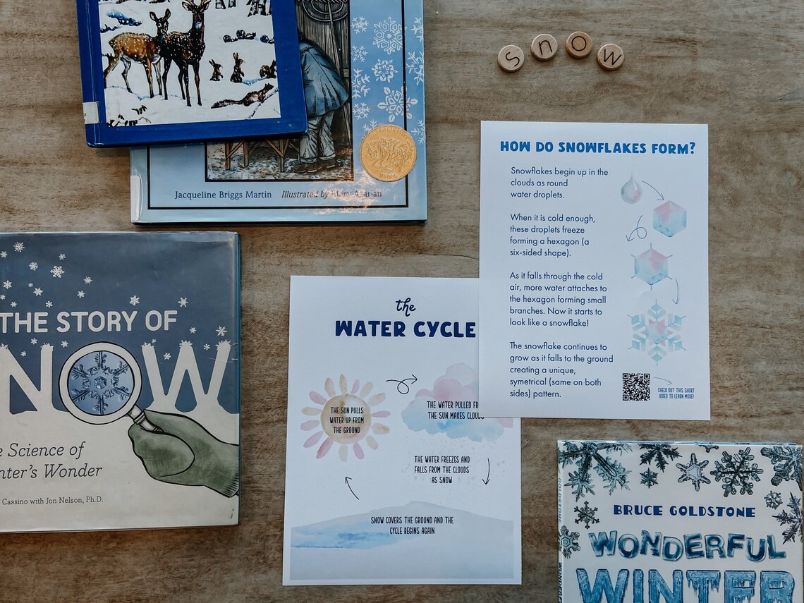 Snow Unit Study, Homeschool Printables, Charlotte Mason Inspired ...