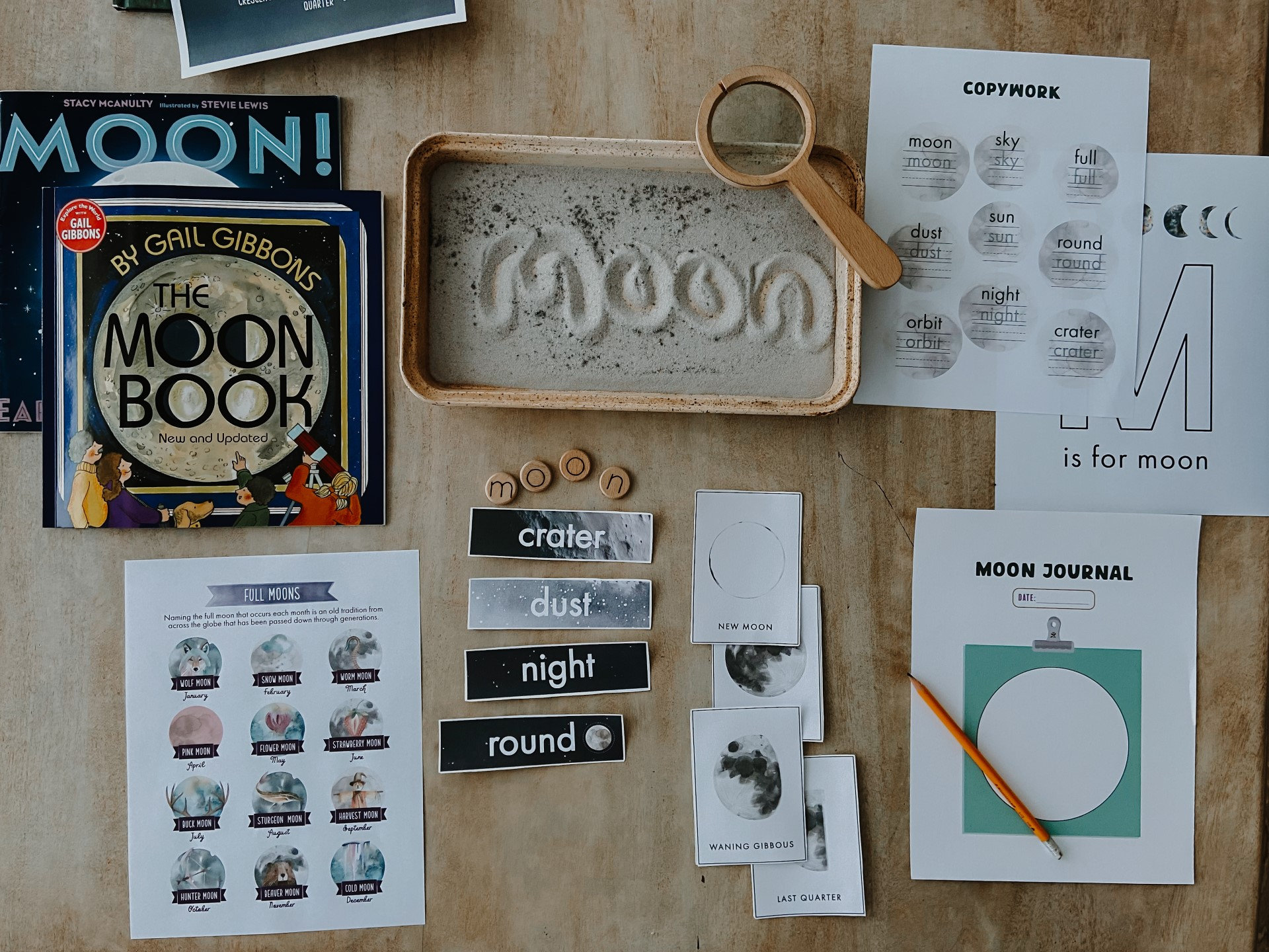 Moon Unit Study,homeschool Unit Study, Curriculum, Homeschool ...