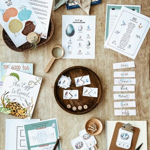 Spring Unit Study Pack, Homeschool Unit Study Bundle, Activity Pack ...