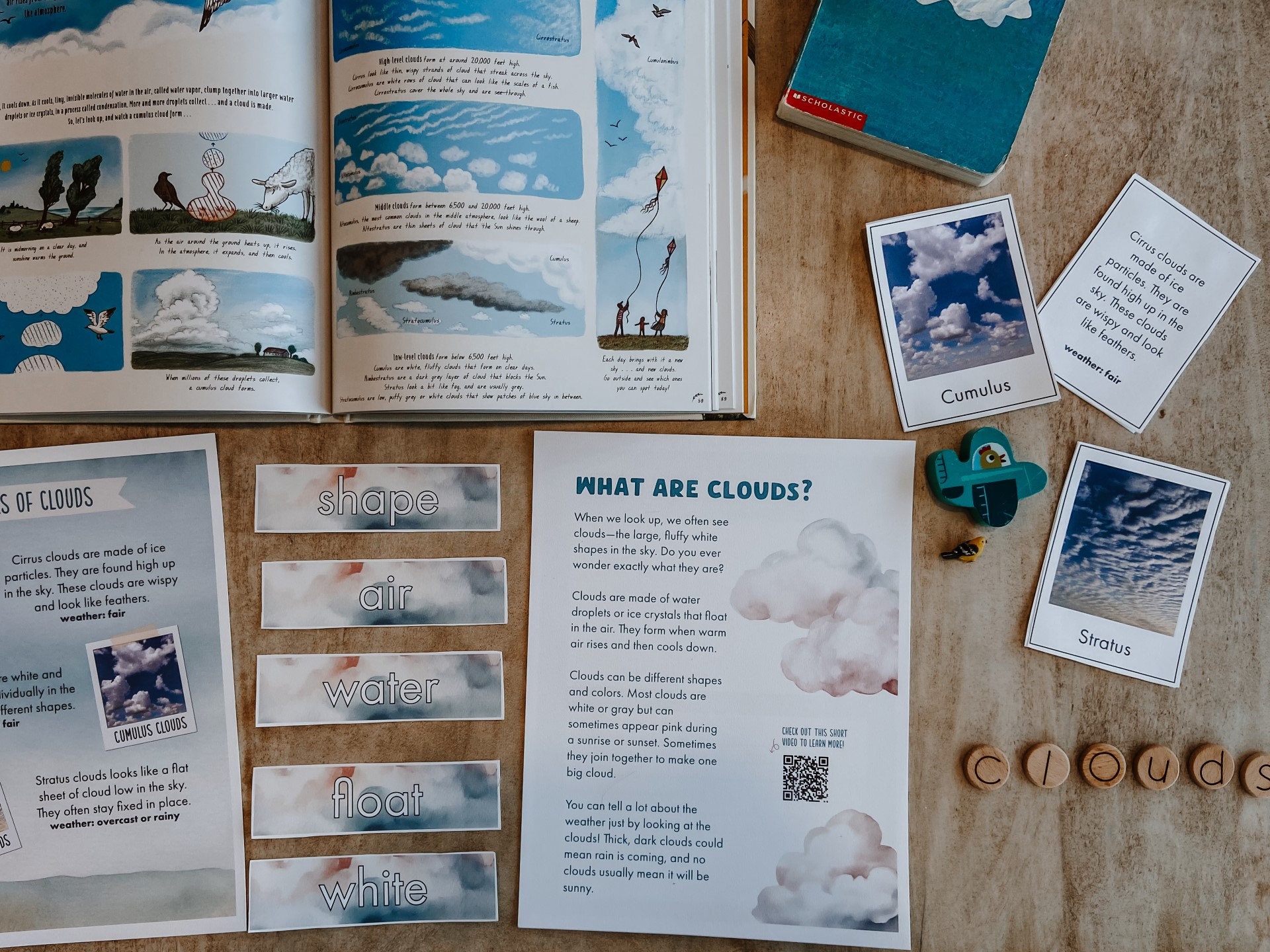Sky Unit Study Pack, Homeschool Unit Study Bundle, Activity Pack ...