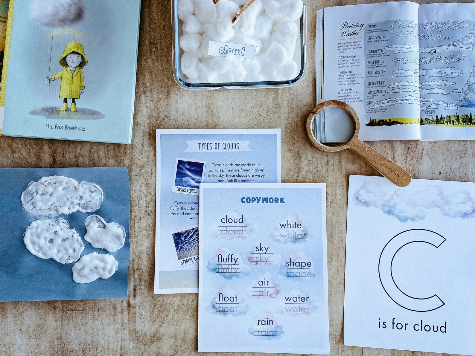 Cloud Unit Study, Cloud Activity Pack, Homeschool Unit Study ...