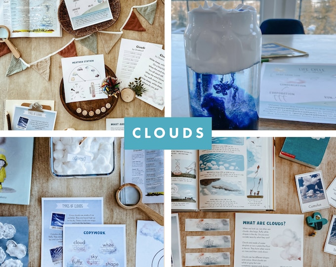 Cloud Unit Study, Cloud Activity Pack, Homeschool Unit Study ...