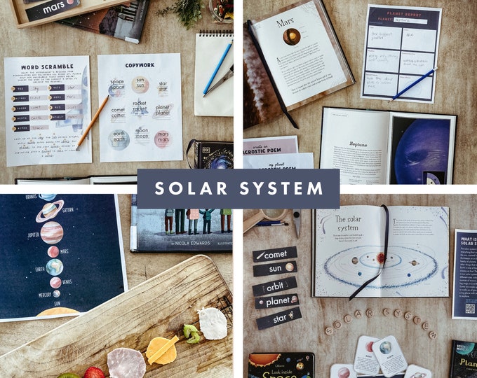 Solar System Unit Study, Homeschool Unit Studies, Homeschool Printables ...