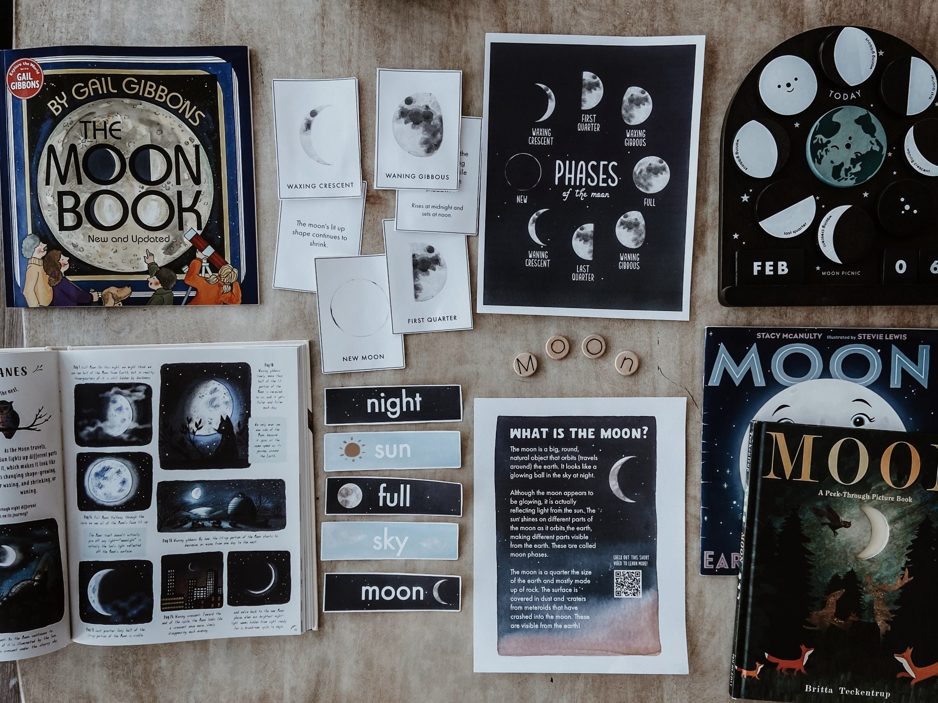 Solar System and Moon Study Bundle, Solar System, Moon Unit Study ...