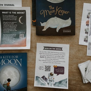 Solar System and Moon Study Bundle, Solar System, Moon Unit Study ...
