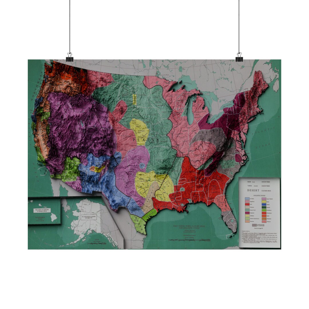 Early Native American Tribes USA - Etsy