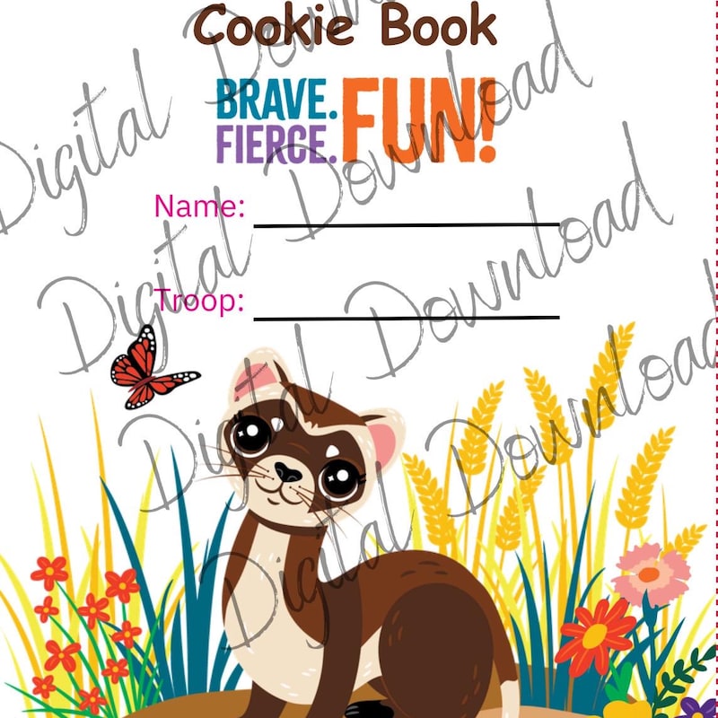 Girl Scouts Cookie Book - Etsy