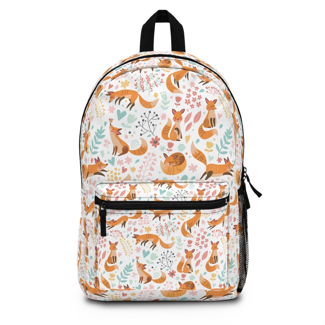 Fox Backpack, Fox Lover, Fox Gift, Gift for Fox Lovers, Gift for Animal ...