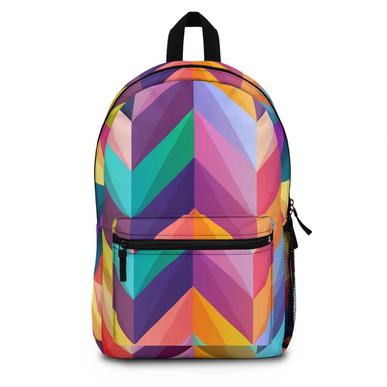 Rainbow Prism Backpack, Rainbow Backpack, Trendy Backpack, Teen ...