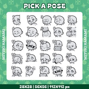 CUSTOM Emotes and Stickers for Twitch Discord and Youtube Twitch ...