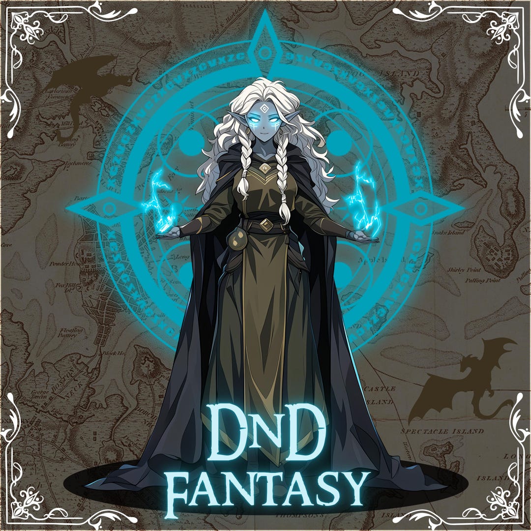 DND, Custom DND Character, Dnd Character, Fantasy Character Commission ...