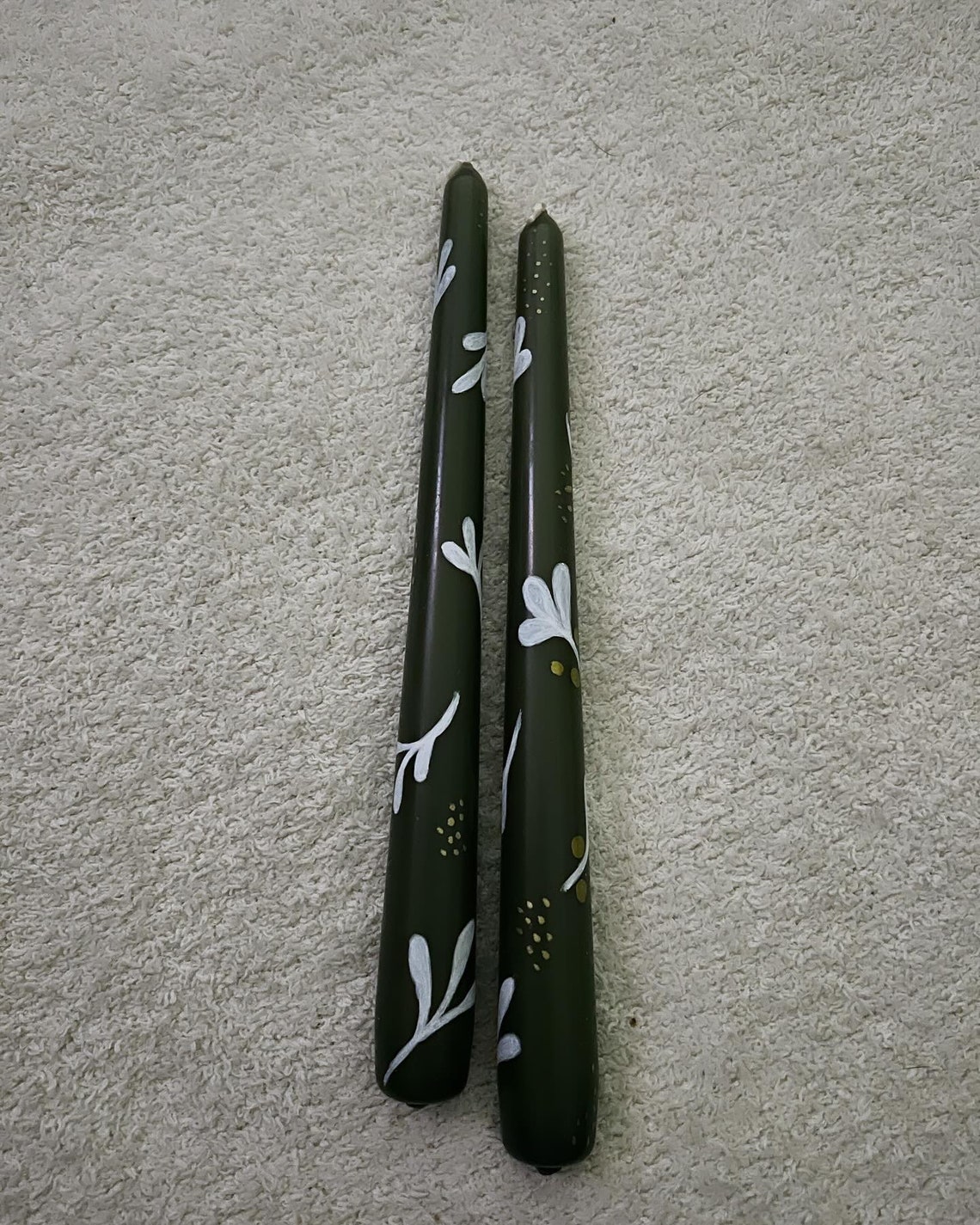 Hand Painted Taper Candles for All Occasions and Seasons - Etsy