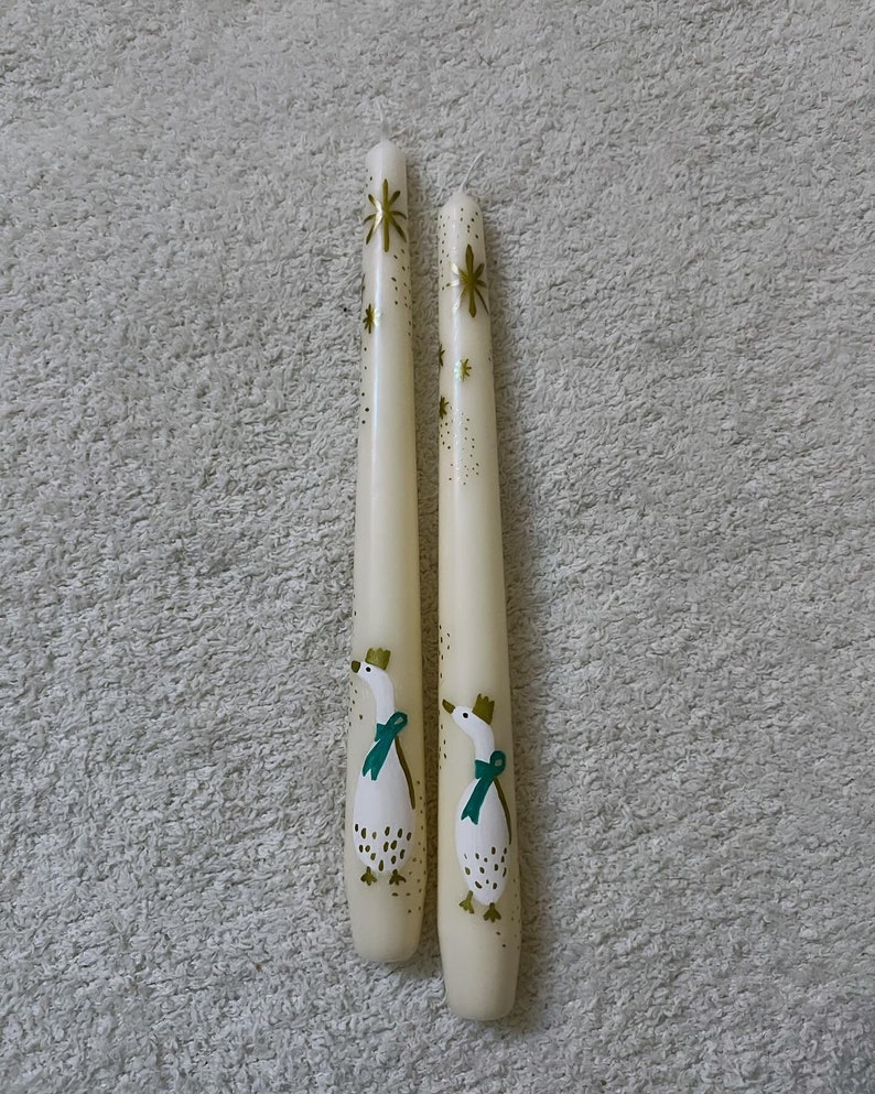 Hand Painted Taper Candles for All Occasions and Seasons - Etsy