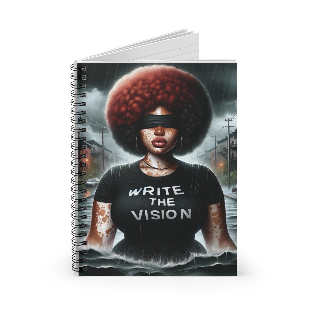 Write the Vision Spiral Notebook Ruled Line - Etsy