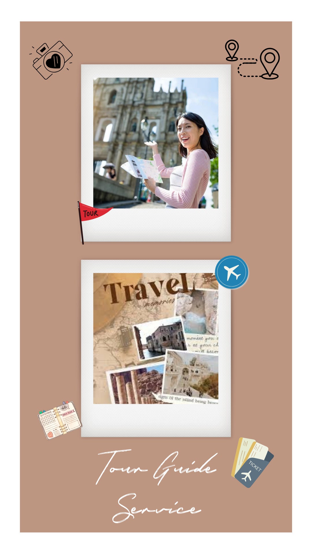Simple Travel Template - Etsy