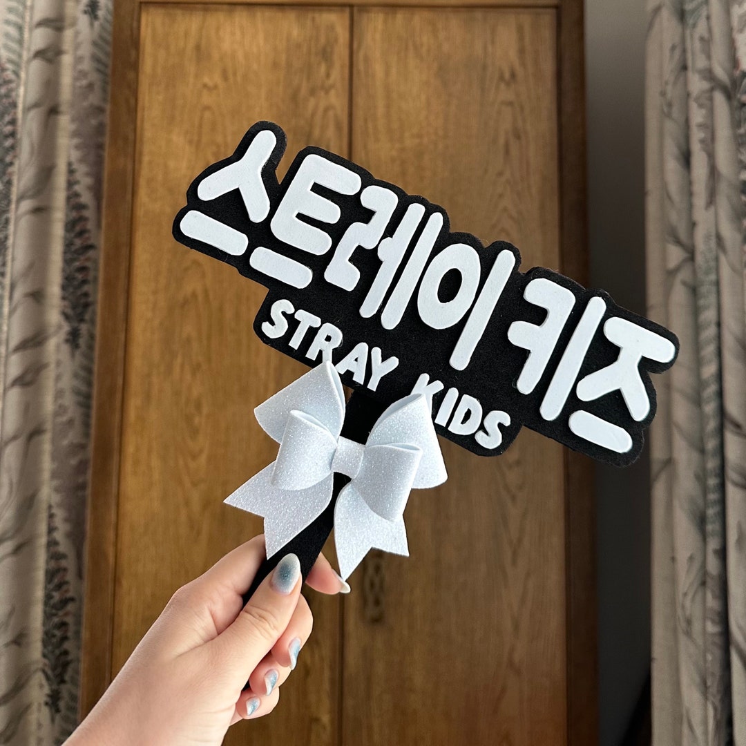 Kpop Custom Mini-hand Banner Enhypen, Ateez, TXT, Stray Kids, IVE ...