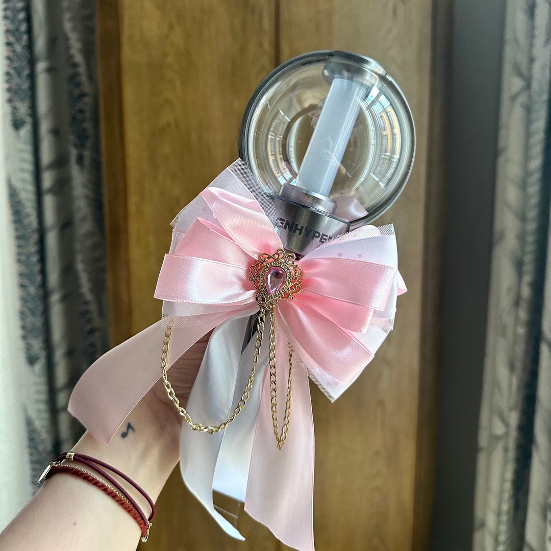 K-pop Lightstick Decoration Ribbon Bow Enhypen, Bts, Stray Kids, Ateez ...