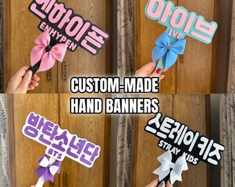 Kpop Custom Mini Reflective Name Tag Enhypen, Ateez, TXT, Stray Kids ...