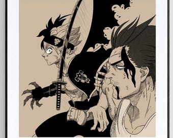 dark magic users anime