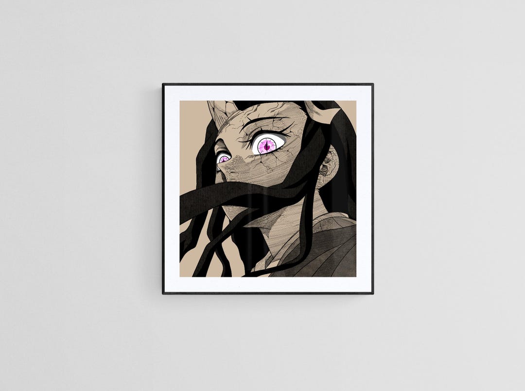 119. Demon Nezuko - Demon Slayer Fine Art Giclée Print Inspired by ...
