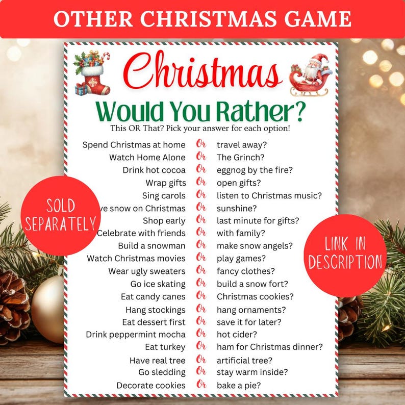 Christmas Whats on Your Phone Game, Christmas Party Game, Printable ...