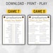 Printable Graduation Party Games, Graduation Games Bundle, Graduation ...