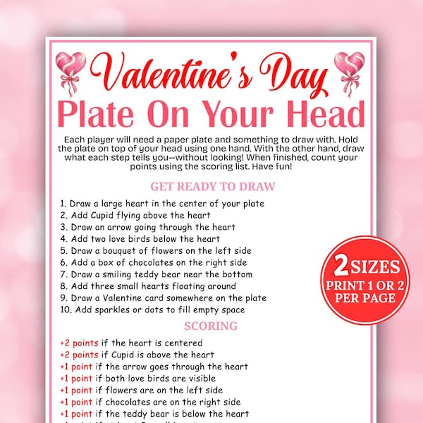 Valentines Day Plates - Etsy