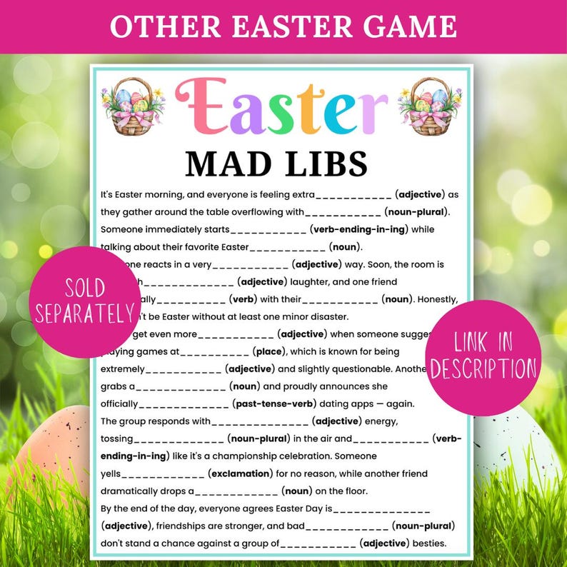 Easter Riddles Game, Easter Riddle Me This, Holiday Riddles Game, Jokes ...
