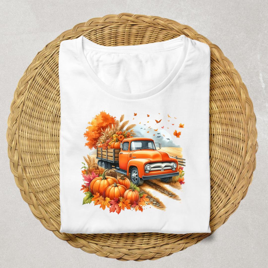 Watercolor Fall Trucks Clipart Collection, Hello Fall Clipart, Autumn ...