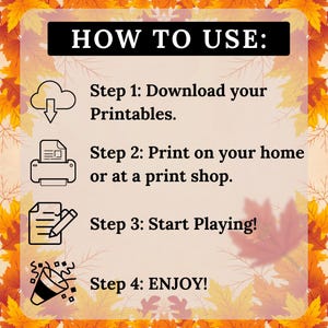Fall Finish the Phrase Game, Printable Autumn Party Games, Fun Fall ...