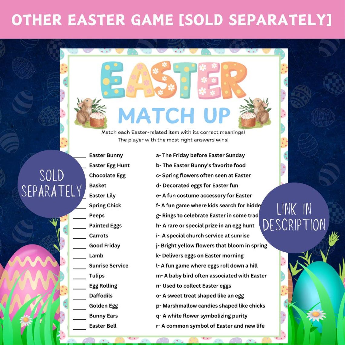 Easter Day Word Search Game, Easter Day Word Find, Printable Word ...