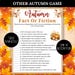 October Trivia Game, Printable October Quiz, Fall Games, Fall Party ...