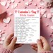 Valentine's Day Trivia Game, Printable Party Activity, Trivia Quiz ...