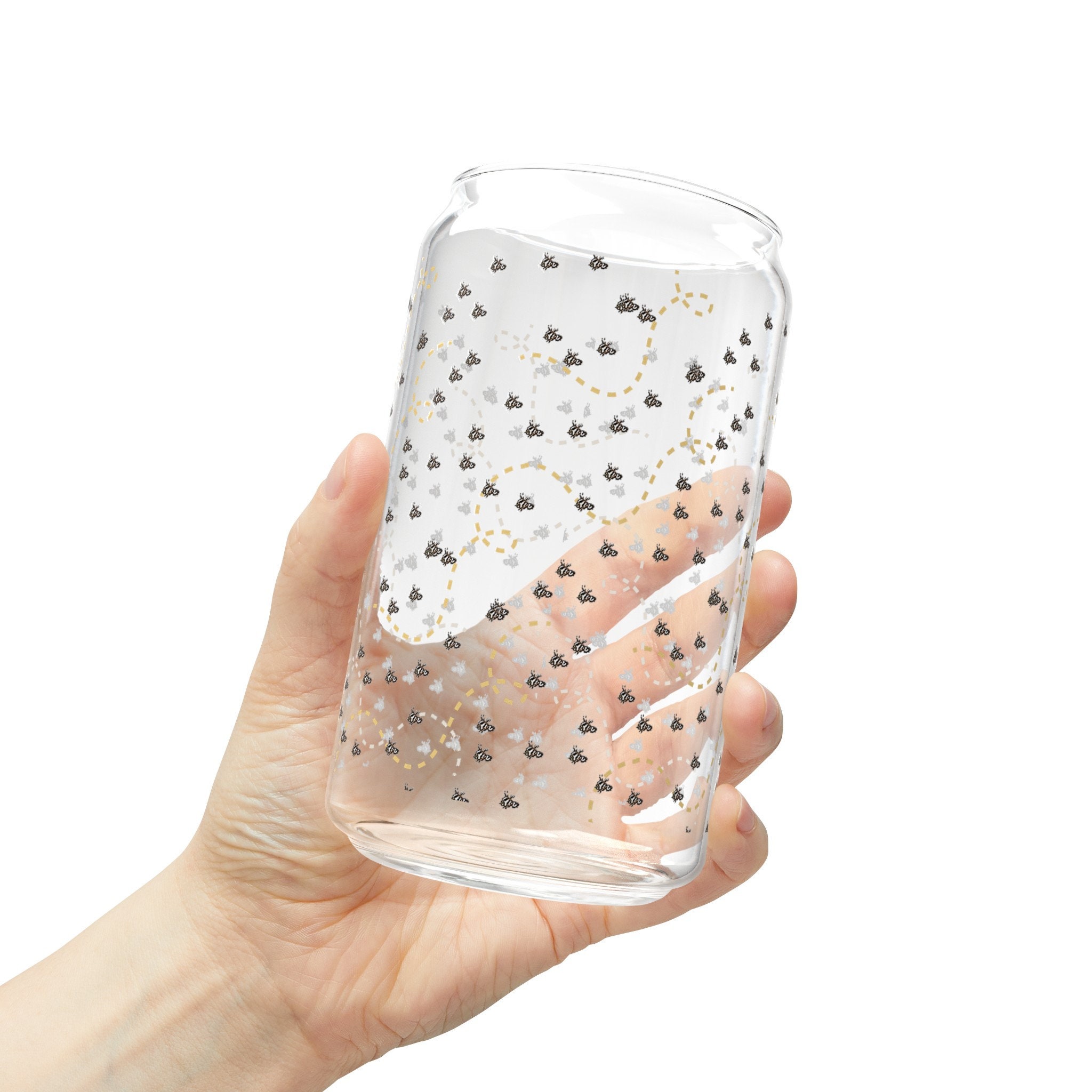 Classic Winnie the Pooh, Honey Bee Sipper Glass 16oz, Baby Shower ...