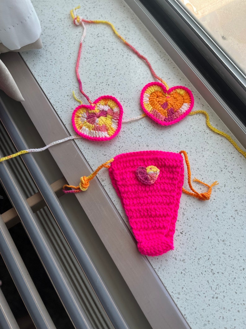 Heart Bikini - Etsy