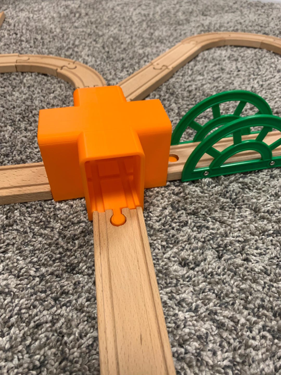 Train Track Tunnel Intersection - Etsy