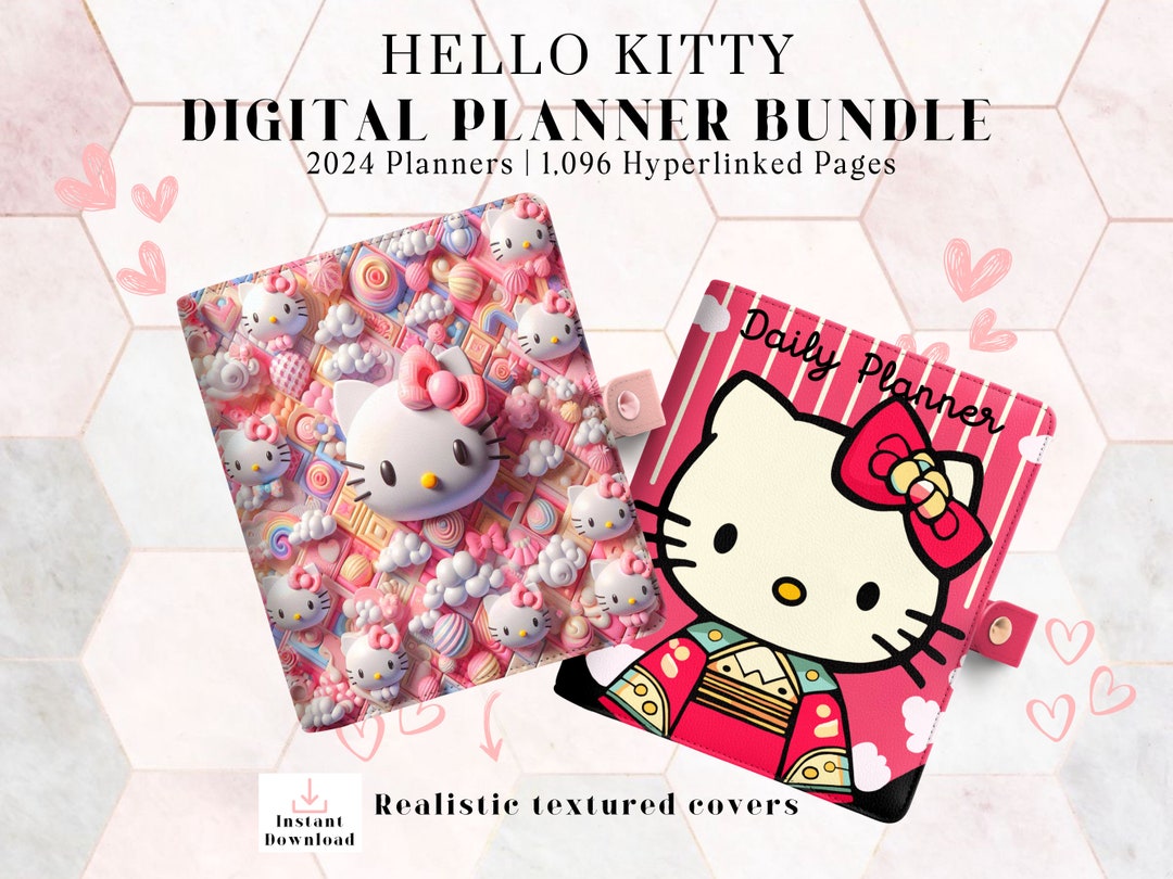 Kitty Digital Planner, 2024 Kitty Digital Planner, Kitty Digital ...