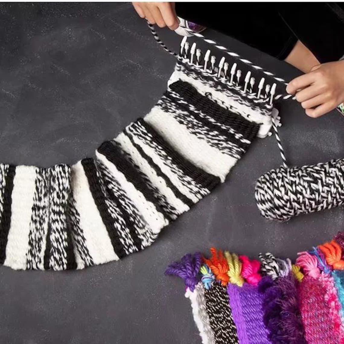 Knitting Loom Hobby Tool Kits With Starter Yarn - Etsy