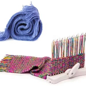 Knitting Loom Hobby Tool Kits With Starter Yarn - Etsy