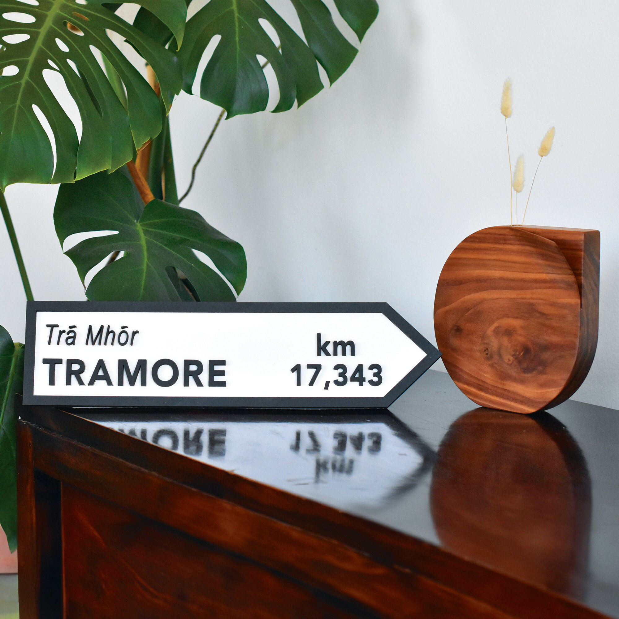 Personalised Vintage Irish Road Sign | Custom Irish County Sign ...