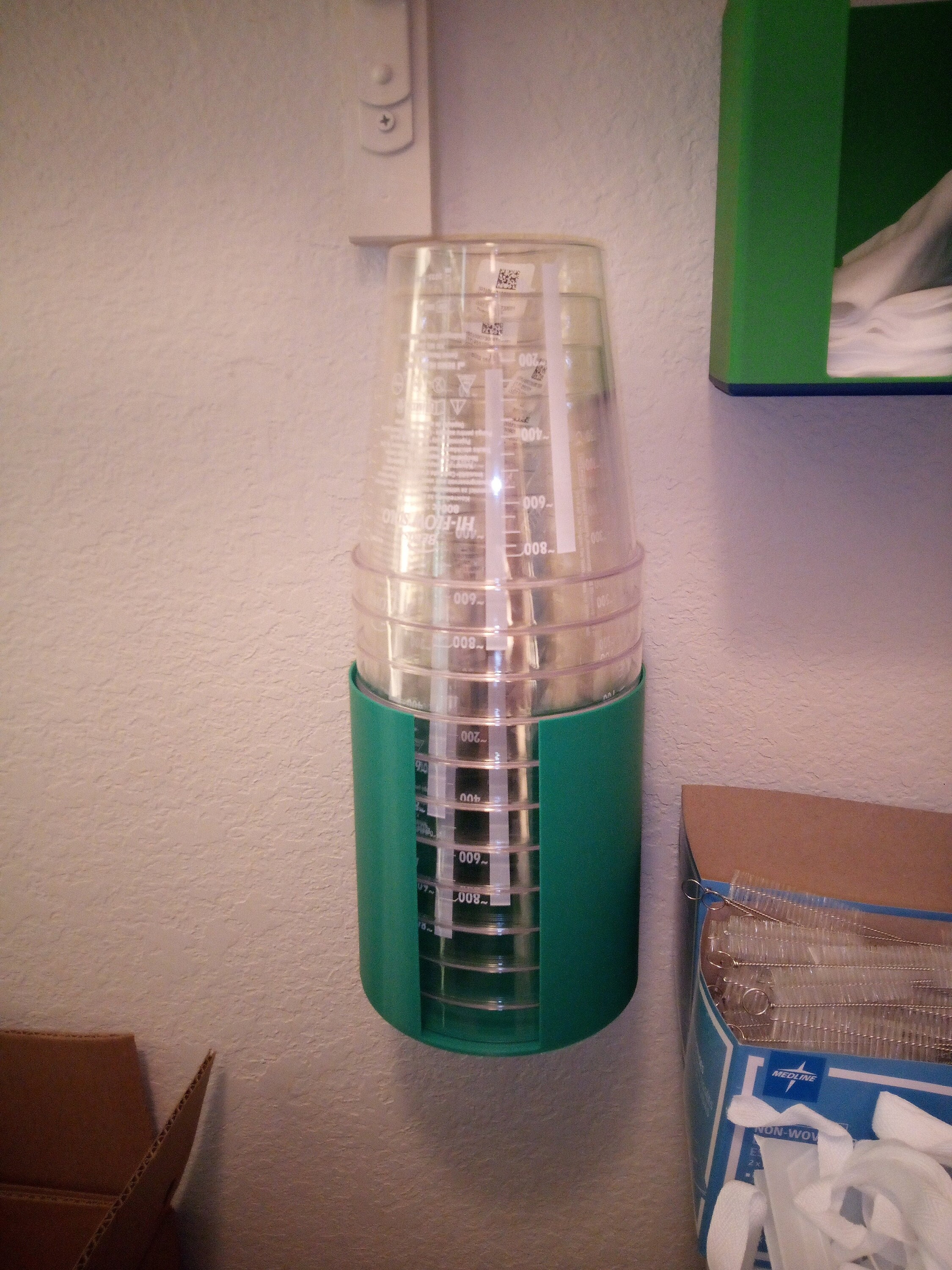 Suction Canister Wall Storage / Dispenser - Etsy