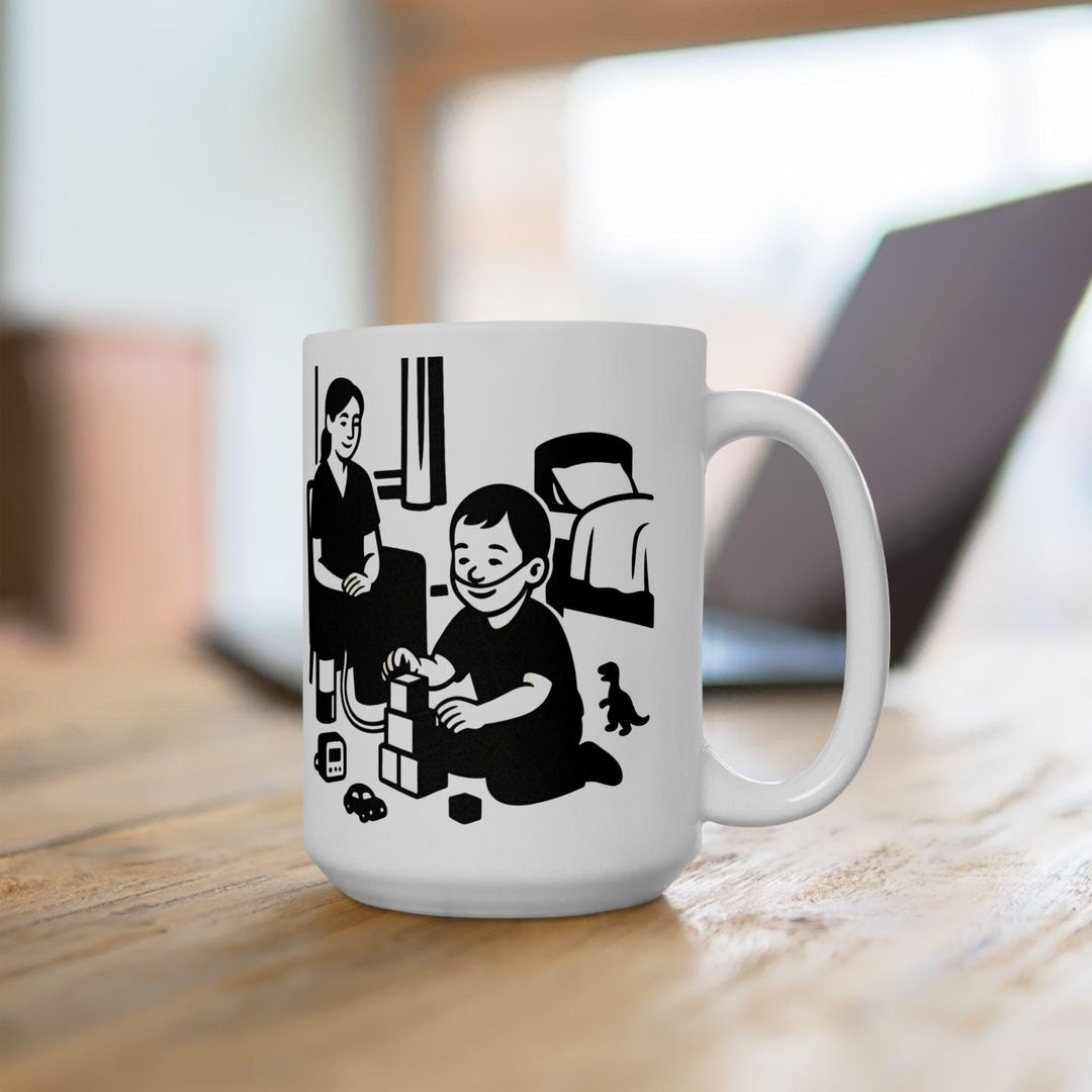 Back to Play Nasal Cannula Mug, PDN Appreciation Ceramic Mug, Gift for ...