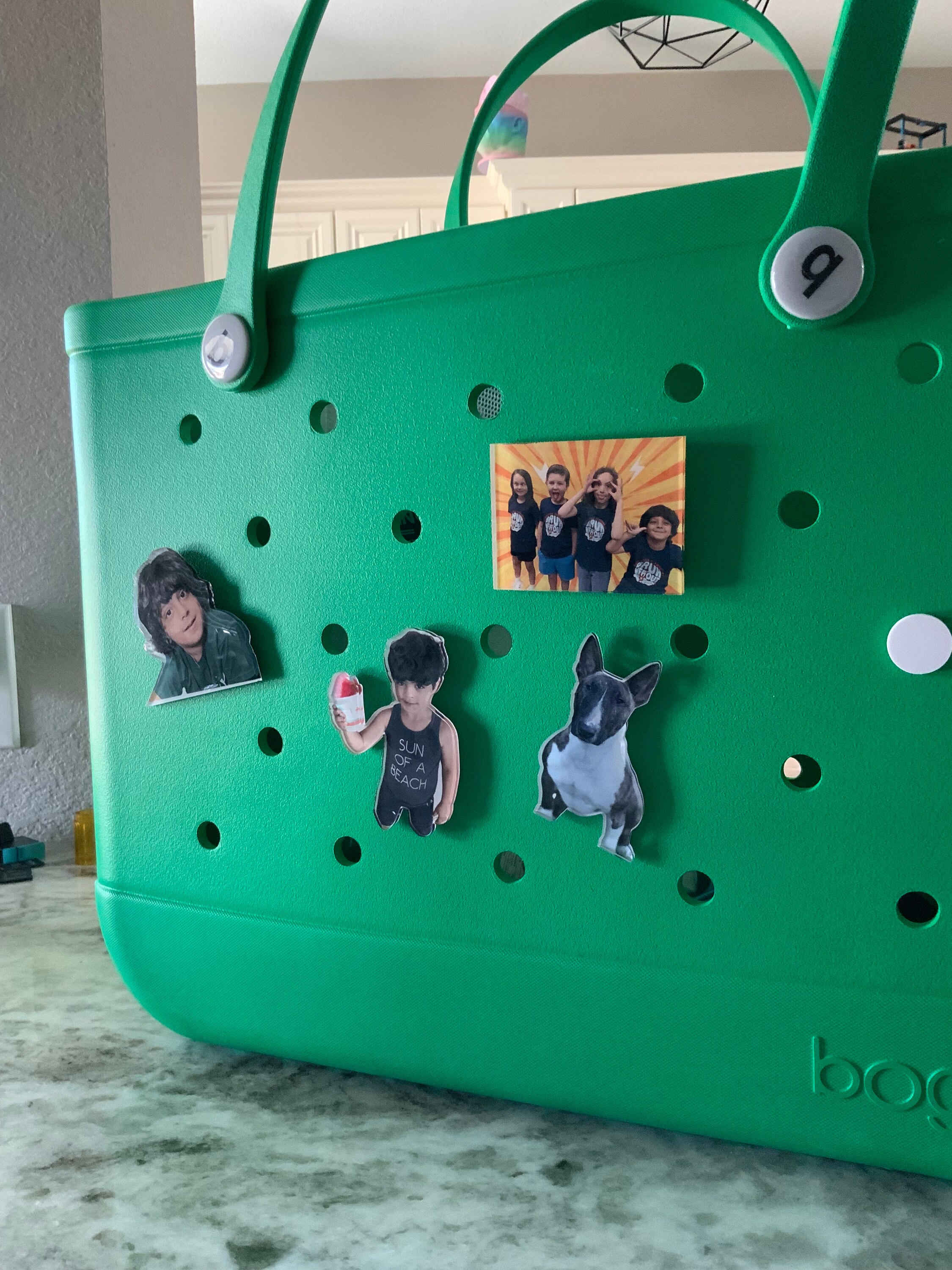 Custom Photo Bogg Bag Tag Bogg Bag Charm, Durable Bogg Bag Accessory ...