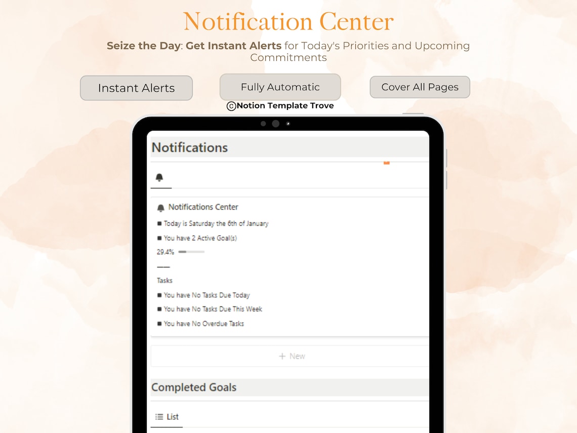 Notion Vision Board, 2024 Vision Board, Goal Setting Planner, Vision ...