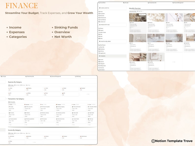 Ultimate Second Brain Notion Template Notion Second Brain Notion Second Brain Life Planner