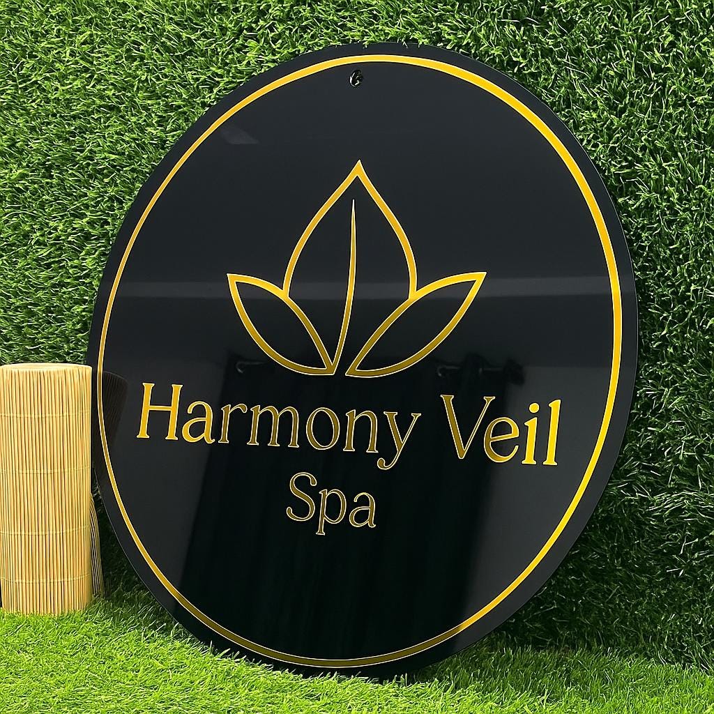 Custom Acrylic Business Sign, Business Logo Sign, Acrylic Logo Sign ...