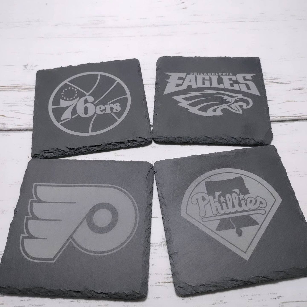 Philly Sports Slate Coasters (set of 4) - Etsy